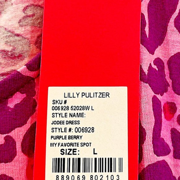 Lilly Pulitzer | Dresses | Lilly Pulitzer Large Jodee Dress Purple ...